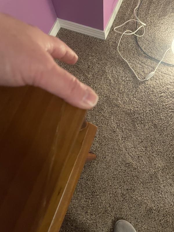 Camaflexi Mid-Century 35.75-in White Traditional Pine Writing Desk ...