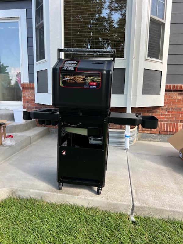 Weber Spirit EP-325 Stealth Matte Black 3 -Burner Liquid Propane Gas ...