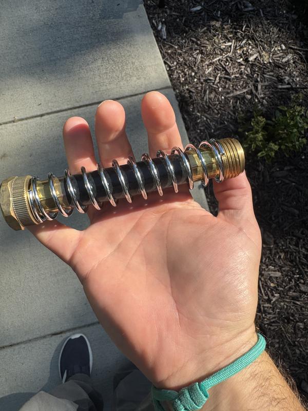 Morvat Brass, Metal, Rubber Coiled Spring Faucet Connector KCOIL-4 at ...