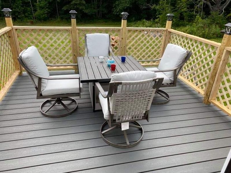 Easton park square outdoor coffee table store