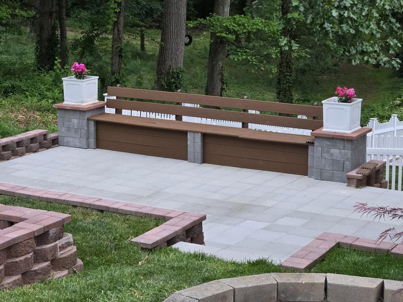Shop Belgard T-Block Bench (68") at Lowes.com