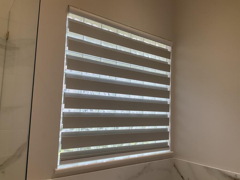 Style Selections Custom Banded Zebra Roller Shade 9040 at Lowes.com