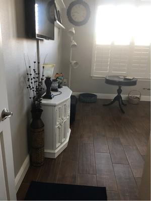 CERAMICAS TESANY Acadia brown Matte 8-in x 24-in Glazed Ceramic Wood ...