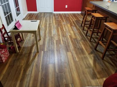 SMARTCORE (Sample) By COREtec Floors Blue Ridge Pine Brown Wood Look 12 ...