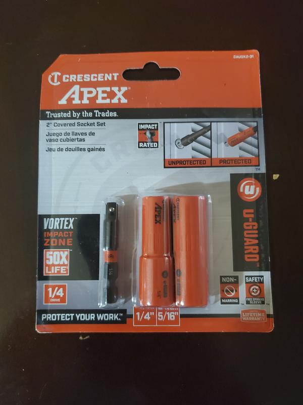 Crescent 3-Pack Socket Adapter Set CAUGK2-31 at Lowes.com