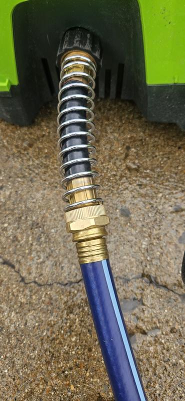Morvat Brass, Metal, Rubber Coiled Spring Faucet Connector KCOIL-4 at ...