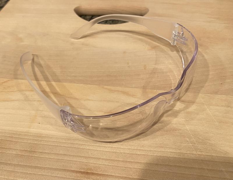 Project Source 6 Pack Clear Anti-scratch Plastic Safety Glasses 54328 ...