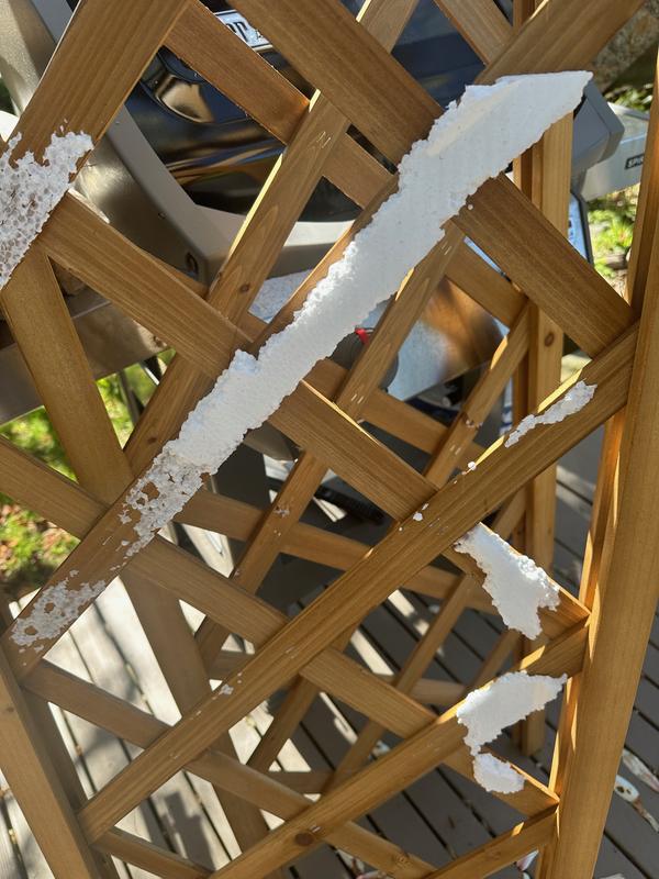 Vita Mezza 3.54-ft W x 6.78-ft H Golden Brown Garden Arbor VA68893 at ...