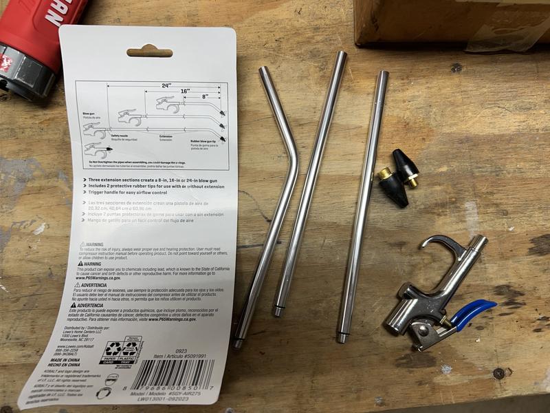 Kobalt Extended Blow Gun SGY-AIR275 at Lowes.com
