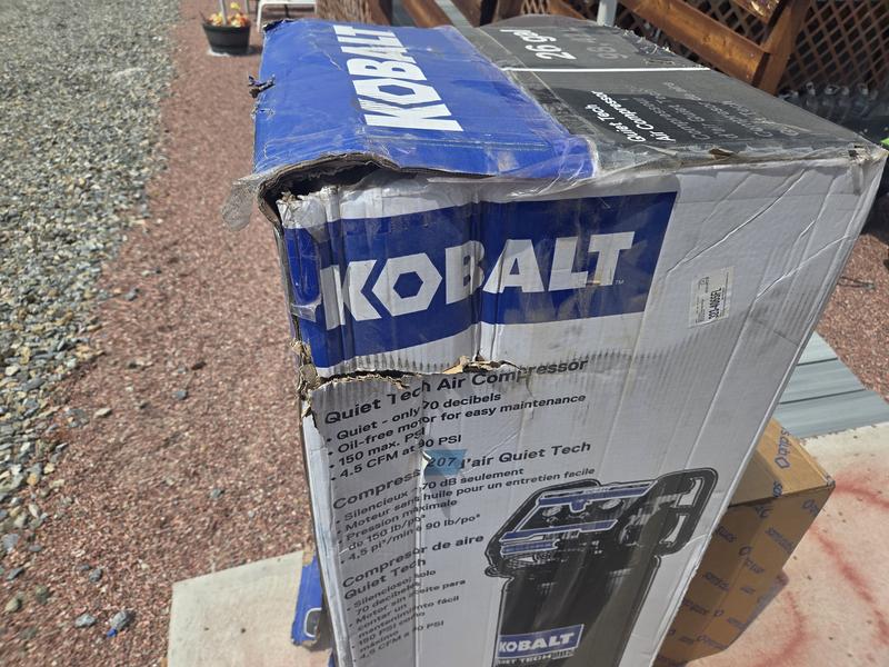 Kobalt QUIET TECH 26-Gallon Portable Electric 150 PSI Vertical Air ...
