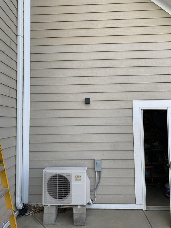 Project Source Marwick 4.33-in H Matte Black Hardwired Integrated LED ...