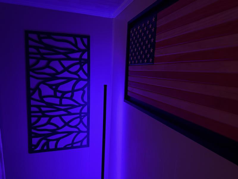 Style Selections 4-ft x 2-ft Wave White Polypropylene Decorative Screen ...