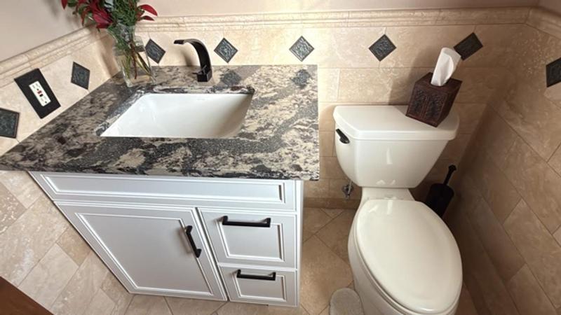 allen + roth Marston 33-in Sage Bathroom Vanity Base Cabinet without ...