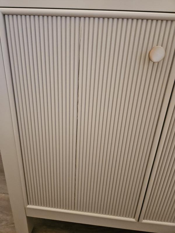 allen + roth Sandbanks 60-in Greige Undermount Double Sink Bathroom ...