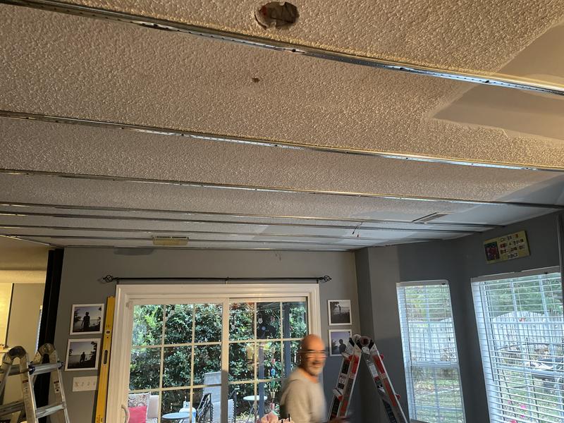 Armstrong Ceilings 7-ft x 0.42-ft WOODHAVEN ceilings and walls Woven ...