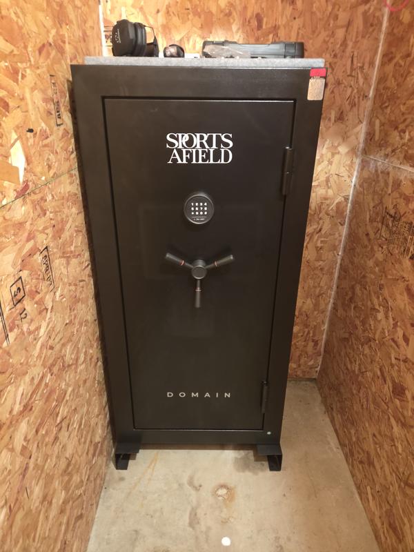 Sports Afield Domain 12-Gun Fireproof Electronic/Keypad Gun Safe ...