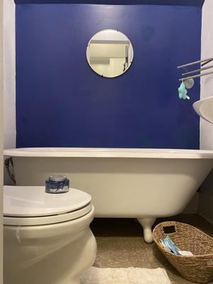 Valspar Indigo Cloth 4009-7 Paint sample ( Half-pint ) in the Paint ...