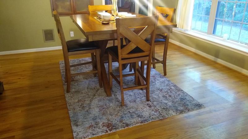 Origin 21 River Embers 5 X 8 (ft) Indoor Abstract Area Rug 670623 at ...