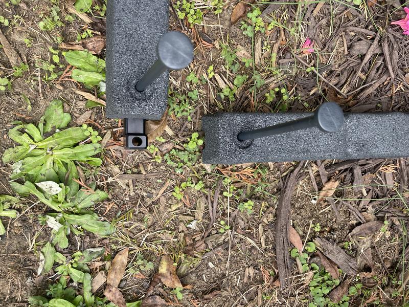 Rubberific 4-ft x 3-in SmartLoc Cobblestone Gray Rubber Landscape ...