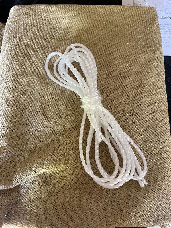 Sun-Ray SunRay 8-ft x 10-ft Sand Shade Sail with Fasteners 202004 at ...