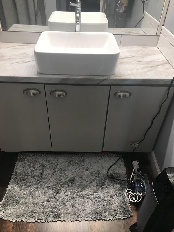 Kraus Viva Ceramic Vessel Square White Bathroom Sink (15.55-in x 15.55 ...