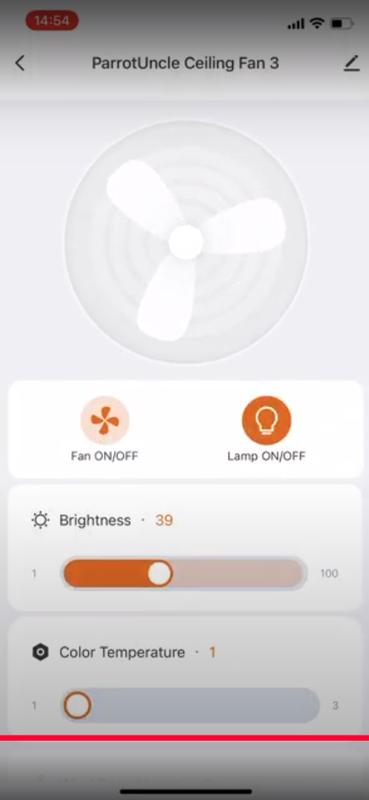 Parrot Uncle Smart Fan 72-in Matte Black with Matte Blades LED Smart ...