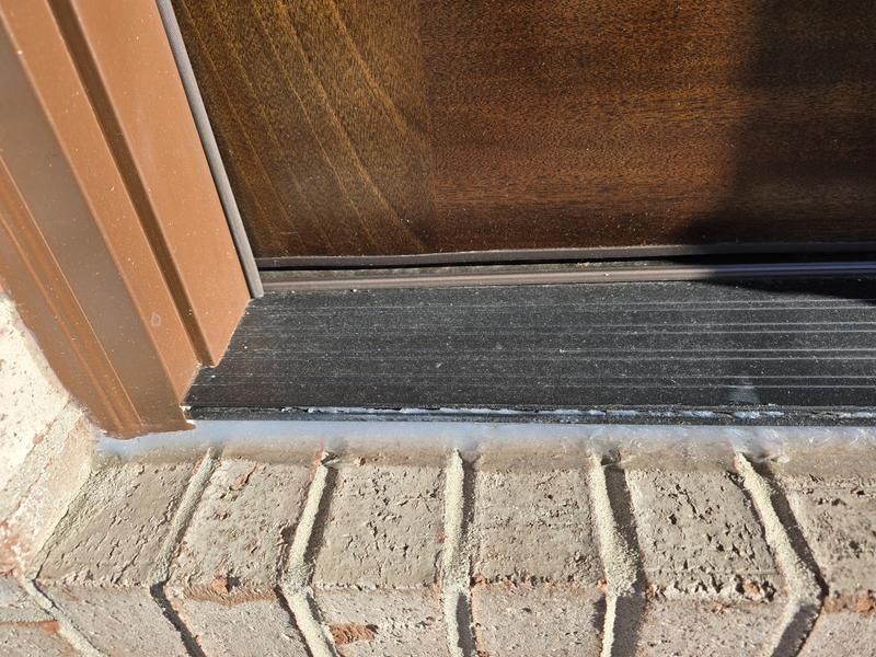 Pella Impervia Series 96-in x 80-in x 5-5/8-in Jamb Brown Fiberglass ...