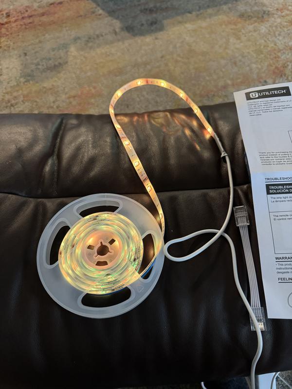 Utilitech Strip Light 96-in Usb Plug-in LED Under Cabinet Strip Light ...