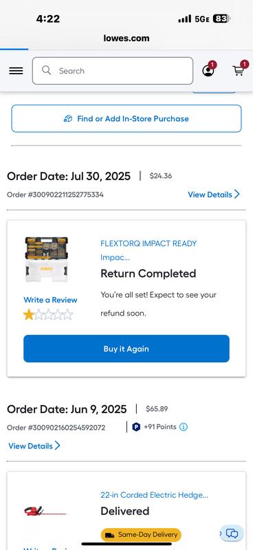 DEWALT FLEXTORQ IMPACT READY Impact Driver Bit (100-Piece ...