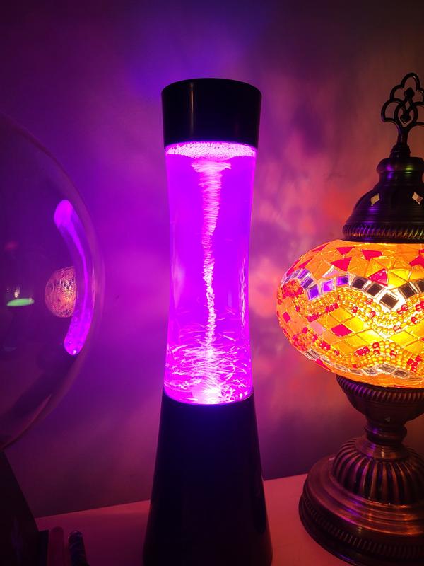 Style Selections 11.8-in Tornado Lava Lamp LED Light DLL03LV at Lowes.com