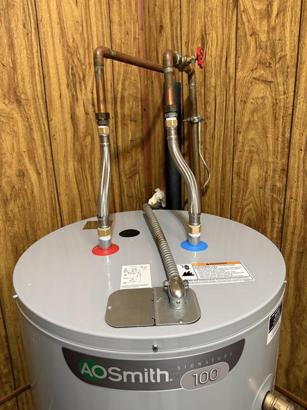 A.O. Smith Signature 100 50-Gallons Short 6-year Warranty 4500-Watt ...