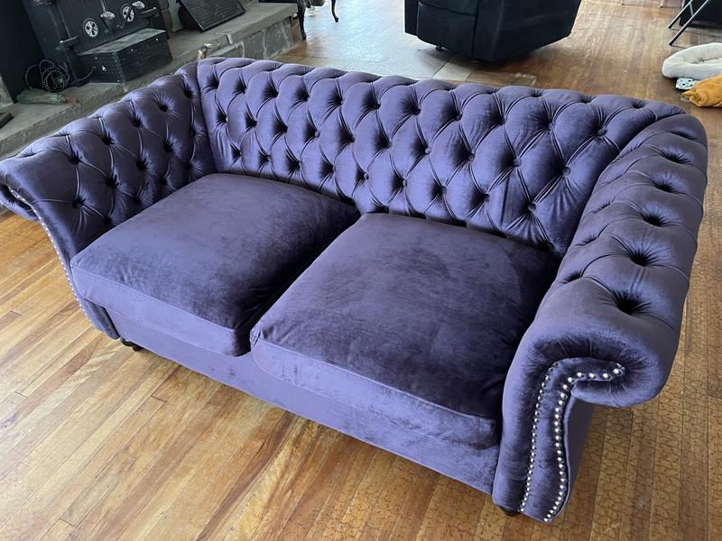 Best Selling Home Decor Somerville 61.75-in Glam Emerald and Dark Brown ...