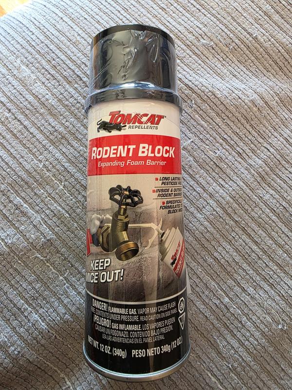 TOMCAT Rodent Block Expanding Foam Barrier 2-Pack Rodent Prevent ...