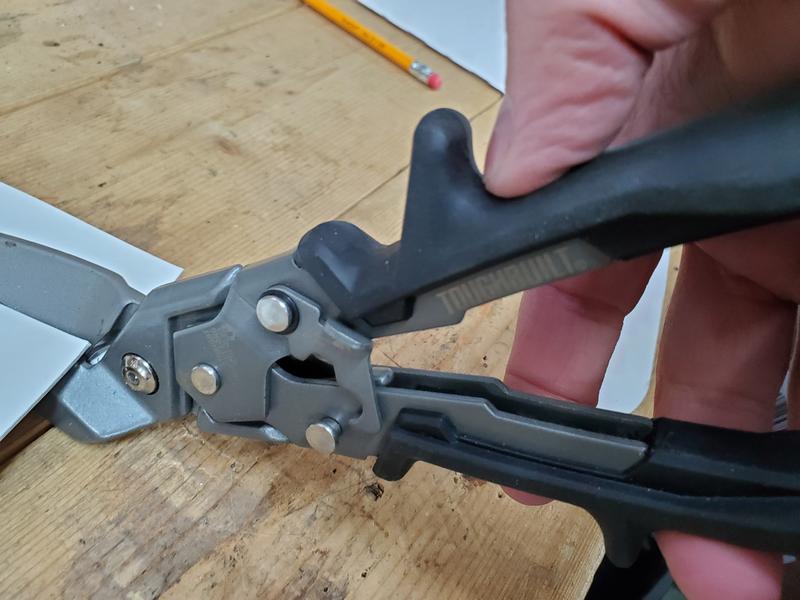 TOUGHBUILT Aviation Offset Alloy Steel Straight Long Cut Offset Snips ...