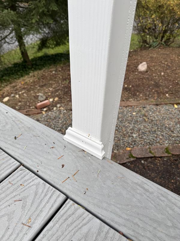 Royal Building Products 11/16-in x 1-5/8-in x 8-ft Unfinished PVC 120 ...