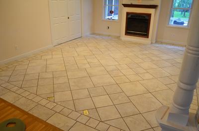 Del Conca Roman Stone Noce 12-in x 12-in Glazed Porcelain Tile (0.96-sq ...