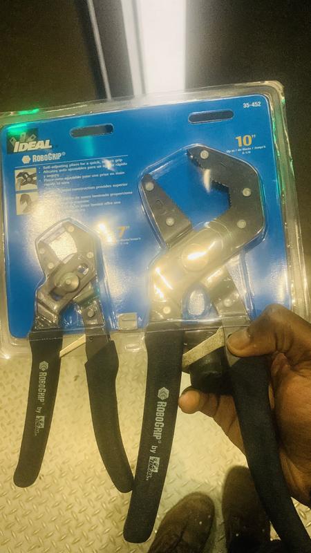 IDEAL Robo Grip Assorted pliers 2 - Pack in the Plier Sets department ...