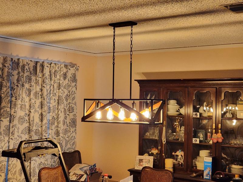 GE Vintage LED Wound Thin Filament 60-Watt EQ ST19 Warm Candlelight Medium Base (e-26) Dimmable ...