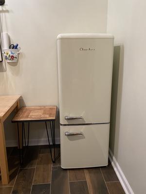 Chambers Fun Fridge 8.5-cu ft Counter-depth Bottom-Freezer Refrigerator ...