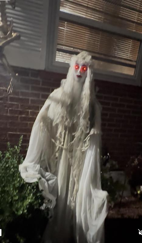 Shop Haunted Hill Farm Halloween Wedding Bride & Groom Animatronic ...