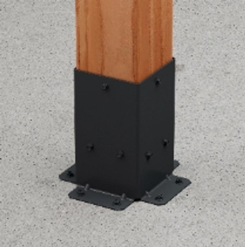 Simpson Strong-Tie Outdoor Accents Sage Pergola System 4-in x 4-in ...