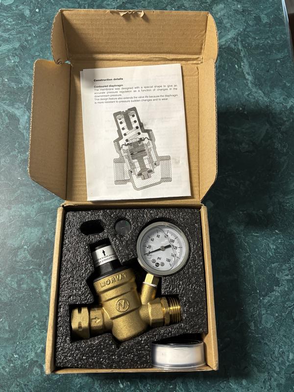 Morvat 3/4-in Brass Pressure Regulator Valve BWPR at Lowes.com