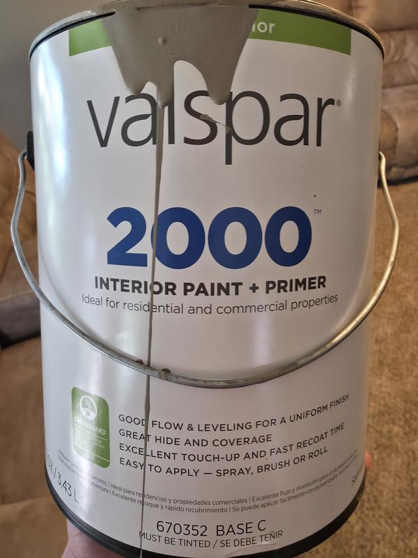 Valspar 2000 Satin Neutral Tintable Latex Interior Paint + Primer (1 ...
