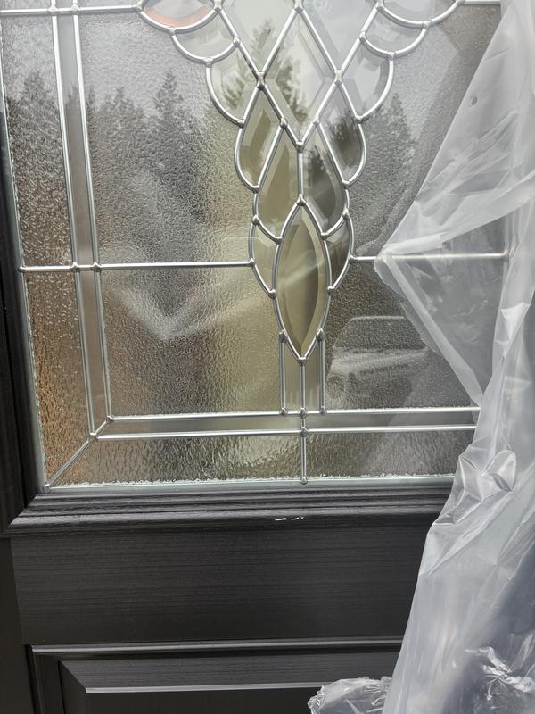 MMI DOOR 64-in x 80-in x 4-9/16-in Fiberglass Left-hand inswing Renew ...