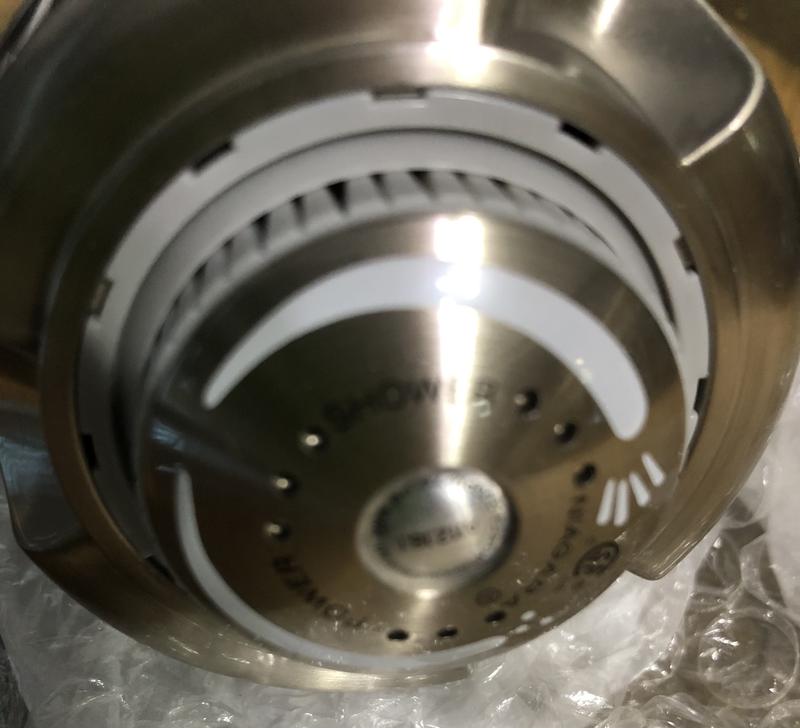 Niagara Conservation Earth Chrome 2.75-in Round Fixed Shower Head (50 ...