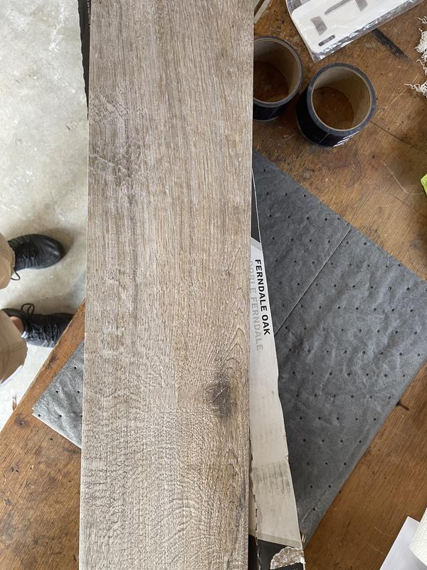 STAINMASTER Ferndale Oak 6-in x 24-in Matte Porcelain Wood Look Floor ...