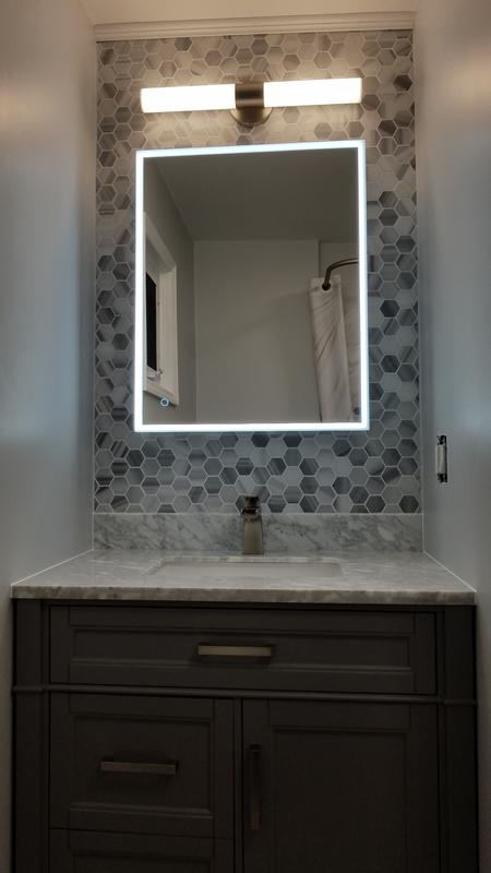 WAC Lighting Turbo 24.02-in 1-Light Brushed Nickel LED Transitional Vanity Light WS-180424-35-BN ...