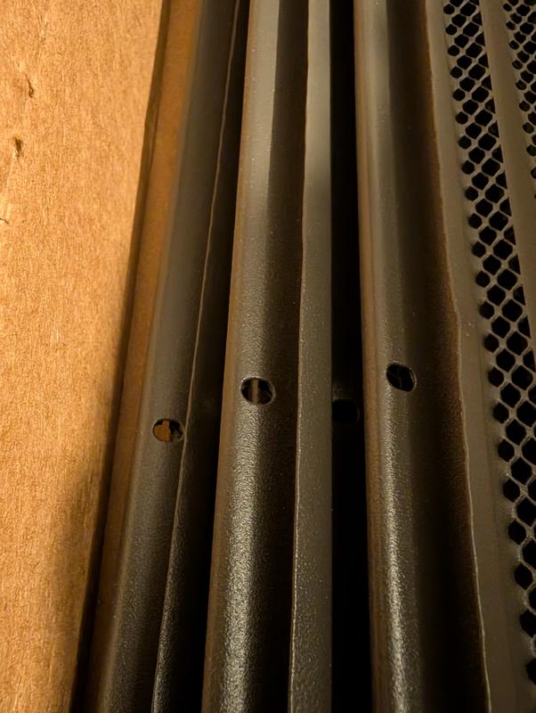 Amerimax Hoover Dam Black Galvanized steel K Style ( 6-in x 36-in ...