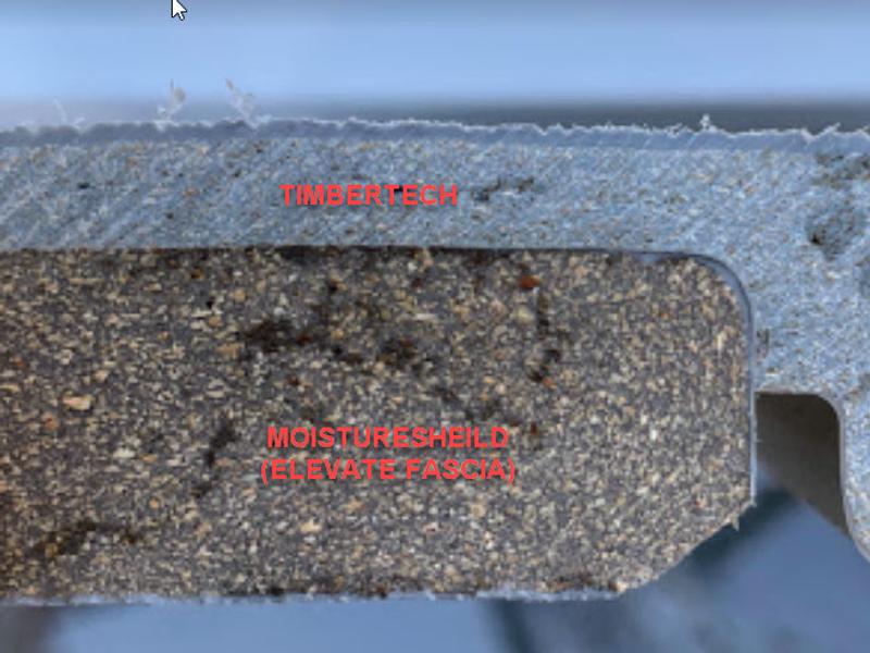 MoistureShield Elevate 1/2-in x 12-in x 12-ft Composite Alpine Gray ...