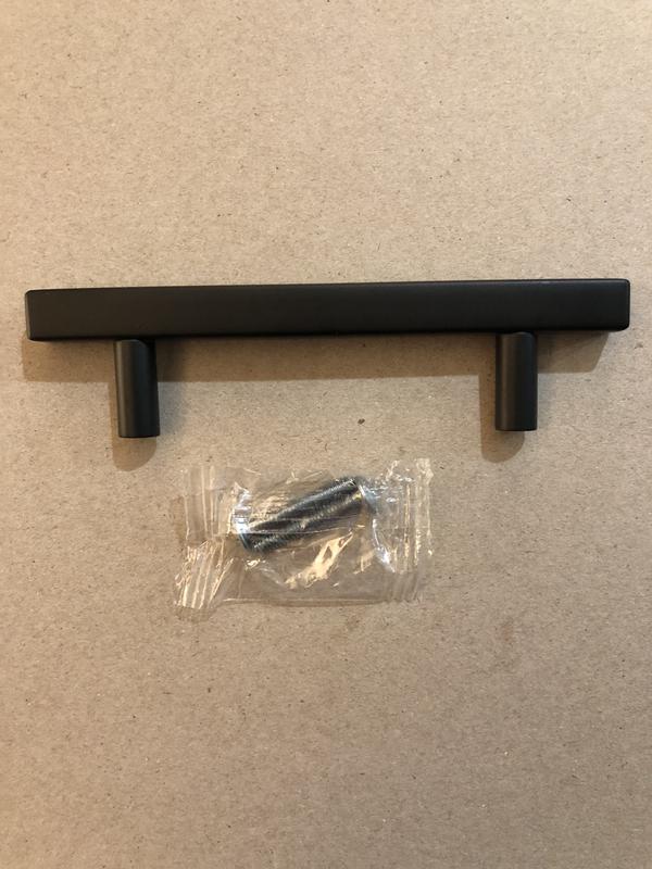 Franklin Brass Simple Square Bar 3-3/4-in (96mm) Center to Center ...